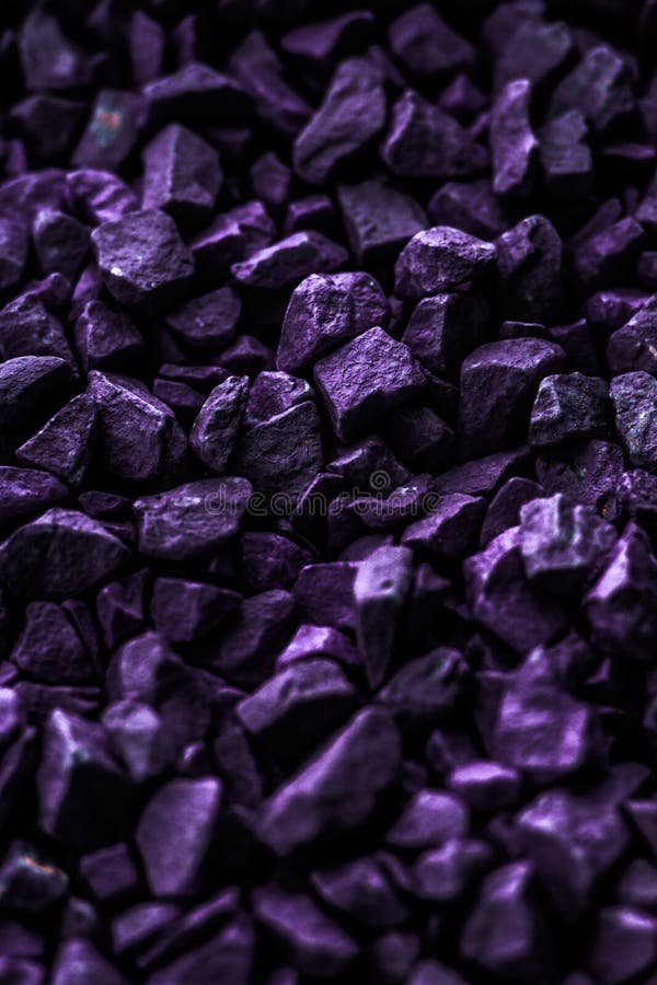 Purple Stone Pebbles As Abstract Background Texture, Landscape ...