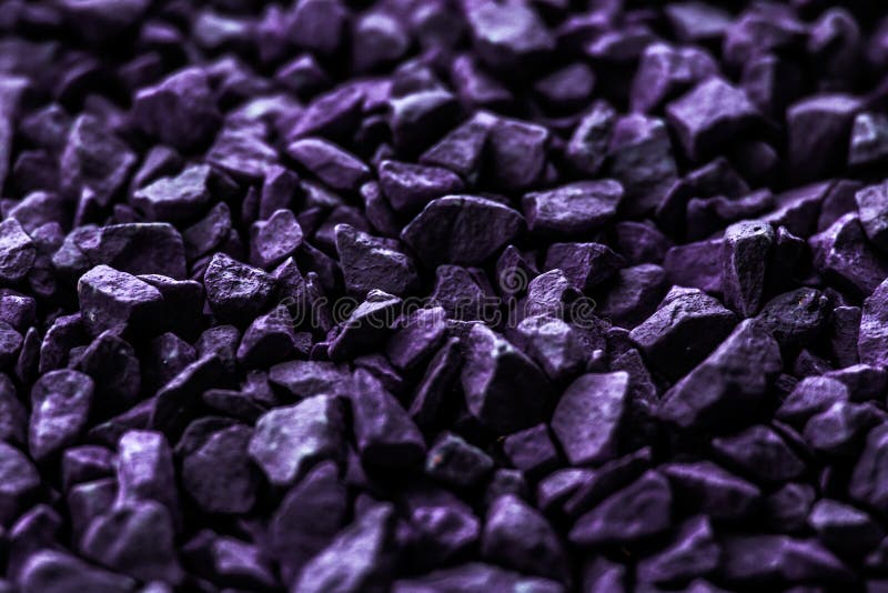 Purple Stone Pebbles As Abstract Background Texture, Landscape ...