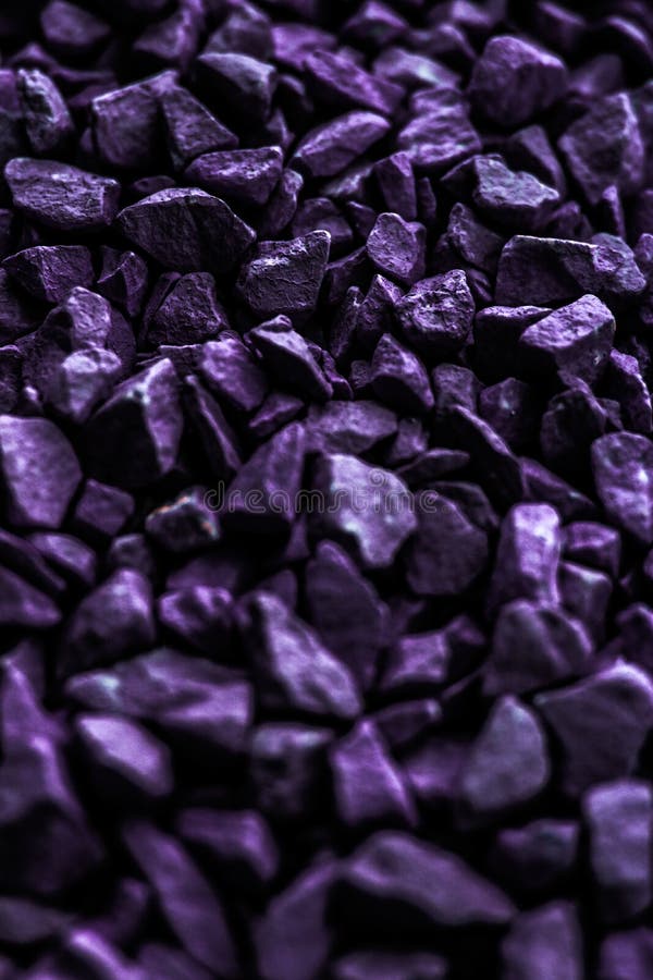 Purple Stone Pebbles As Abstract Background Texture, Landscape ...