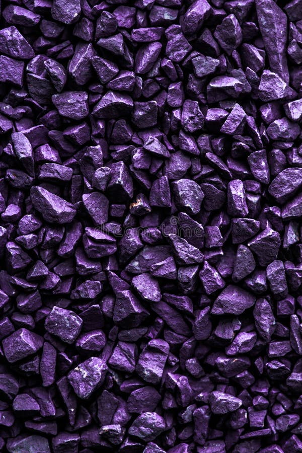 Purple Stone Pebbles As Abstract Background Texture, Landscape ...