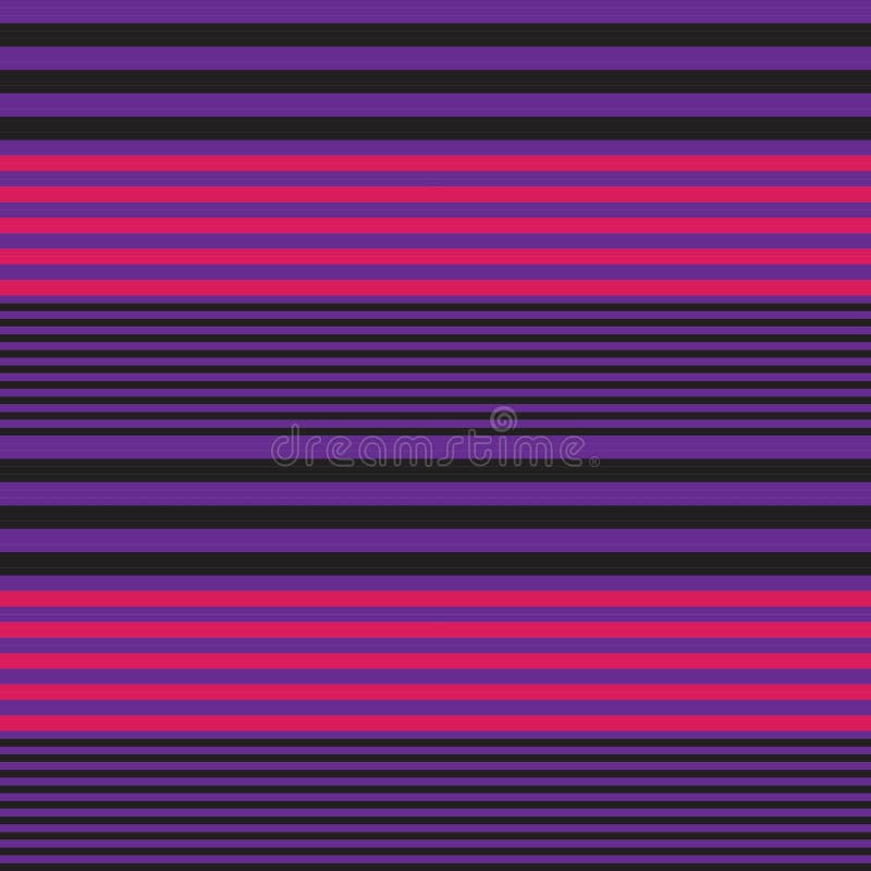 Purple Stripe Seamless Pattern Background in Horizontal Style Stock ...