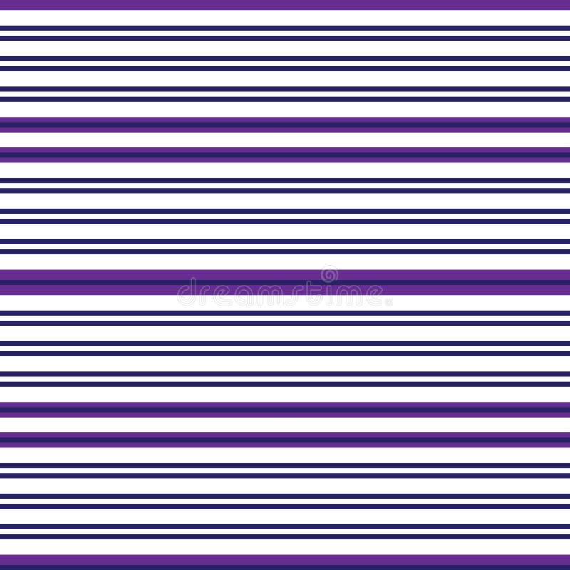 Purple Stripe Seamless Pattern Background in Horizontal Style Stock ...