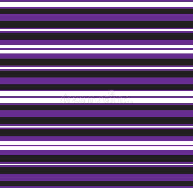 Purple Stripe Seamless Pattern Background in Horizontal Style Stock ...