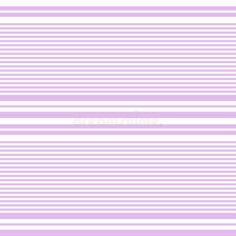 Purple Stripe Seamless Pattern Background in Horizontal Style Stock ...