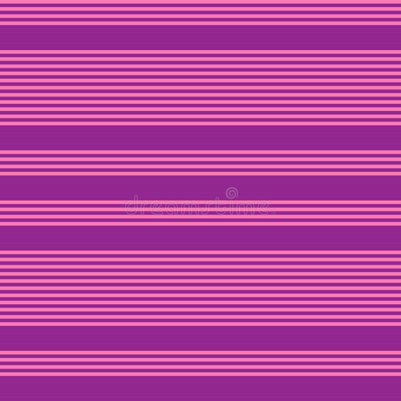 Purple Stripe Seamless Pattern Background in Horizontal Style Stock ...