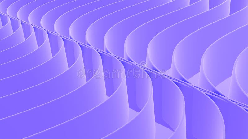 Purple Striped Pattern Background, 3d Lines Design, Abstract Minimal ...