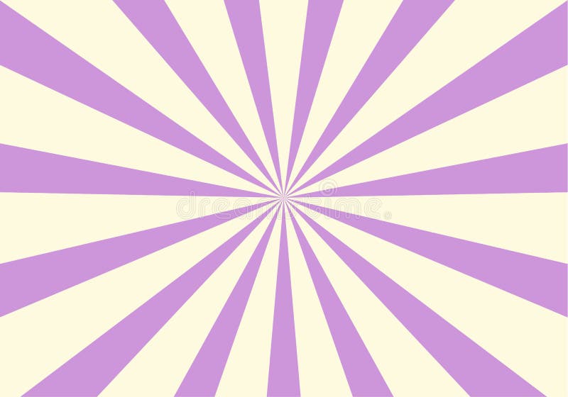 Purple Sunburst Background. Abstract Texture with Burst of Sun, Rays ...
