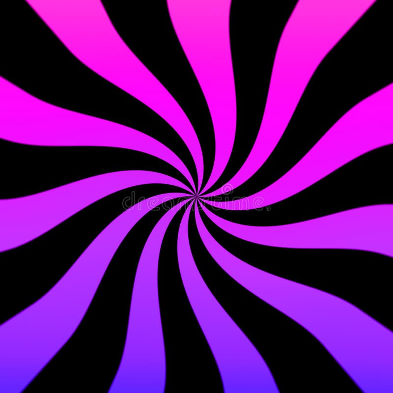 Purple Swirl Floral Seamless Pattern Stock Vector - Illustration of ...