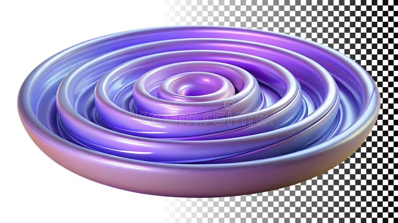Purple Swirl Pattern, Abstract 3D Design Element, Modern Texture ...