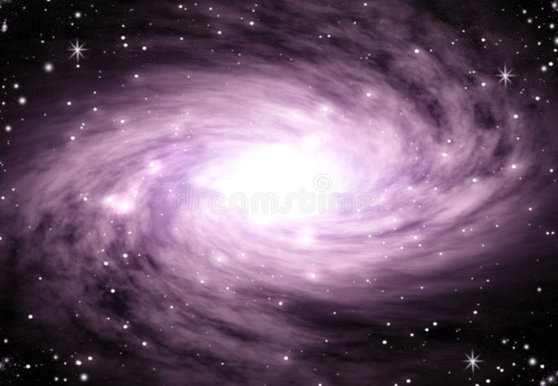 Purple Swirl Space stock illustration. Image of space - 10219594