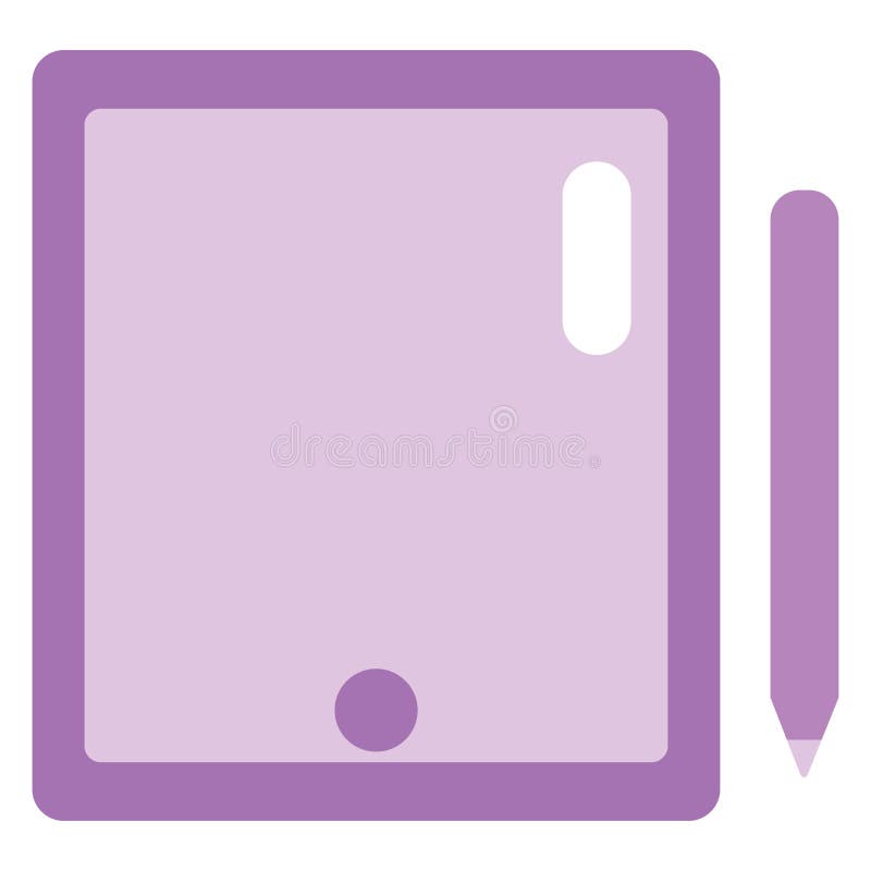 Purple Internet Symbol, Icon Stock Vector - Illustration of concept ...