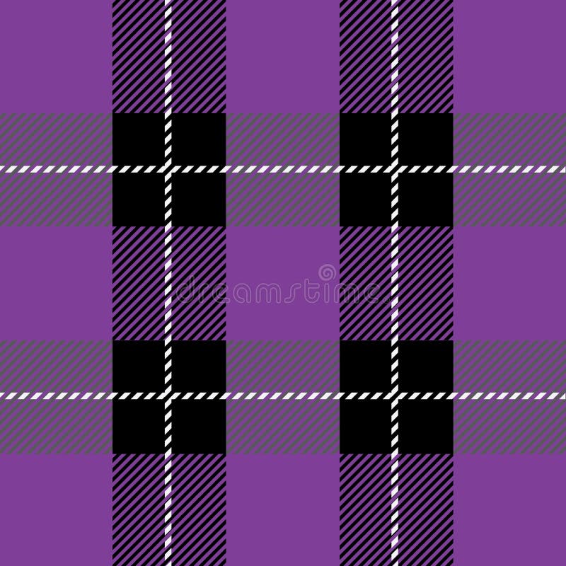 Purple Tartan Plaid Pattern Stock Vector - Illustration of retro ...