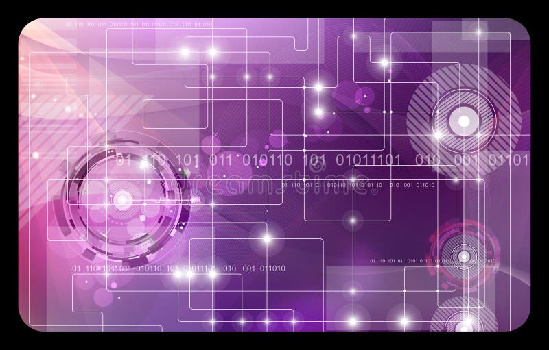 Purple tech background. stock illustration. Illustration of business ... Purple tech background. stock illustration. Illustration of business ...