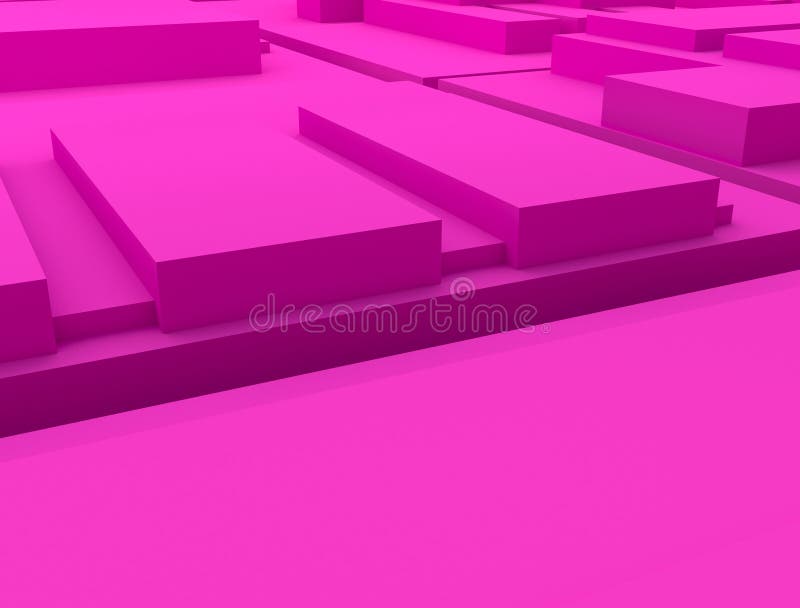 Purple Technology Background. Abstract Geometric Composition with Copy ...