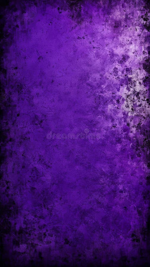 Purple Textured Vertical Background with Rough Plaster Surface, Grunge ...