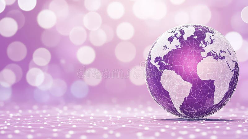 Globepurple Globe Stock Illustrations – 1 Globepurple Globe Stock ...
