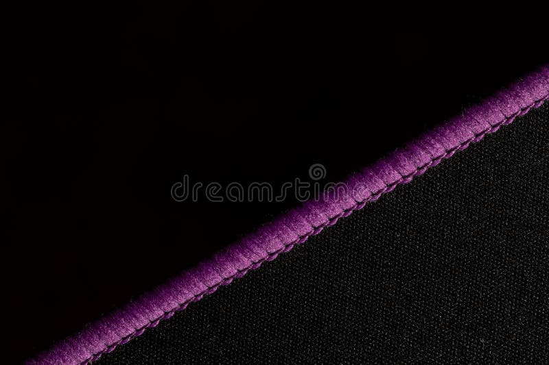 Purple Thread Macro Canva Frame with Black Texture Background Glamour ...