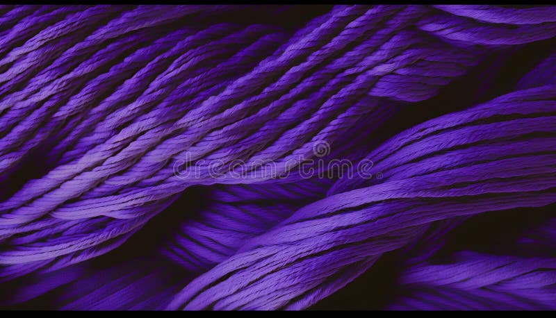 Purple Threads on a Dark Background Close-up, Abstract Background Stock ...