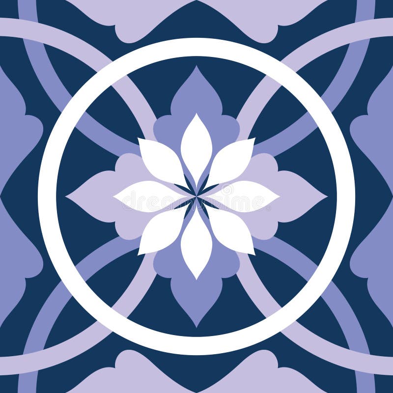 Purple tile illustration stock vector. Illustration of tile - 227841785