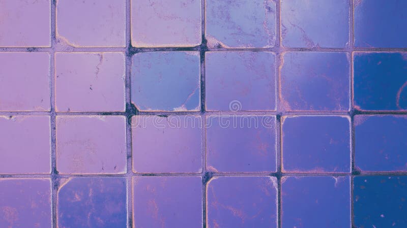 Purple Tile Pattern with Textured Plaster Background for Interior ...