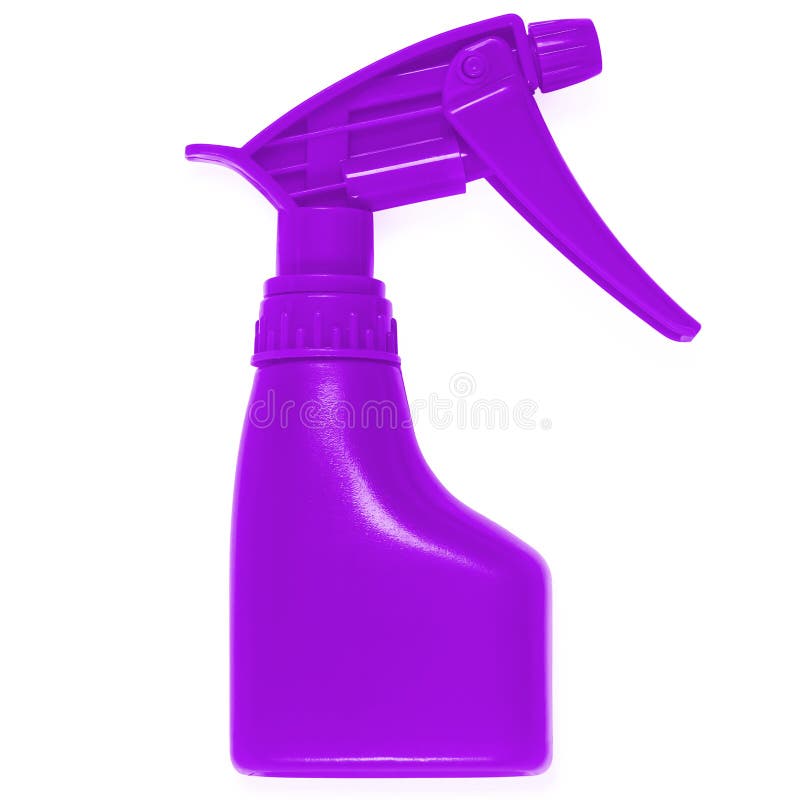 Purple Toy Spray Bottle stock image. Image of shovel - 133473537