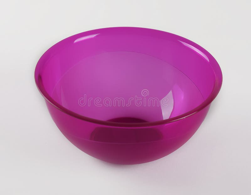 Purple Transparent Plastic Deep Dish Stock Image - Image of plate ...