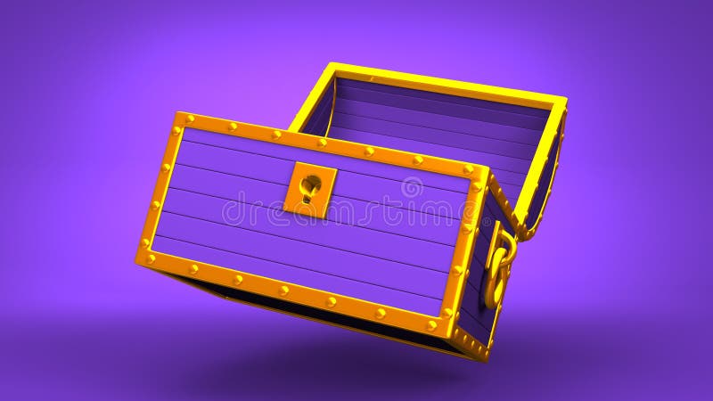 Purple Treasure Chest Stock Illustrations – 314 Purple Treasure Chest ...