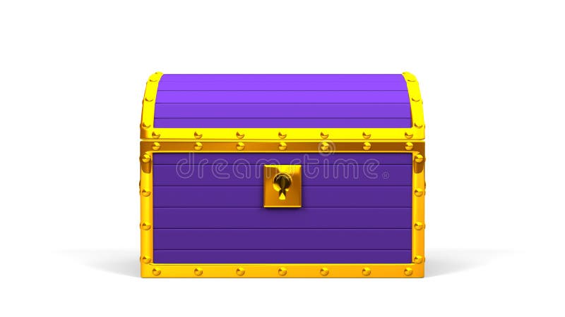 Purple Treasure Chest Stock Illustrations – 314 Purple Treasure Chest ...