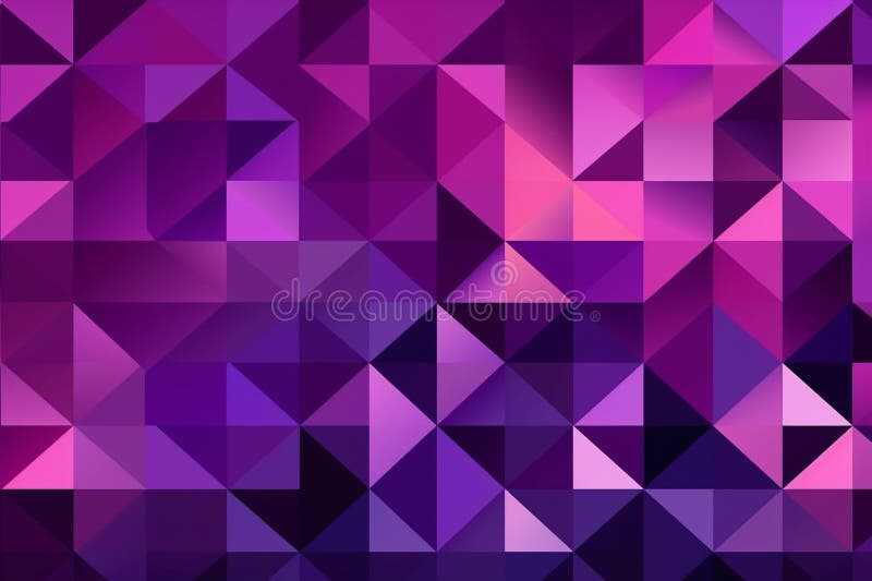 Purple Triangle Pattern Background Stock Illustration - Illustration of ...
