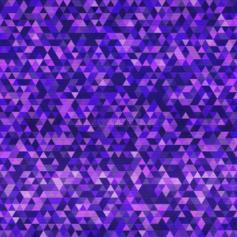Purple Triangle Seamless Pattern Stock Vector - Illustration of ...