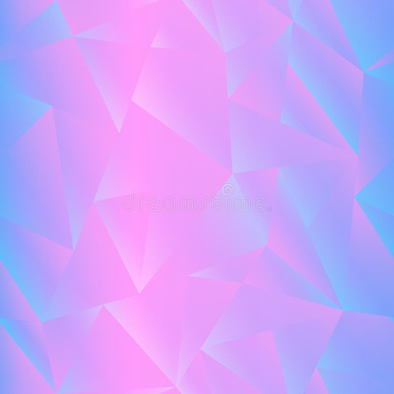 Purple Triangle Seamless Pattern Stock Vector - Illustration of ...