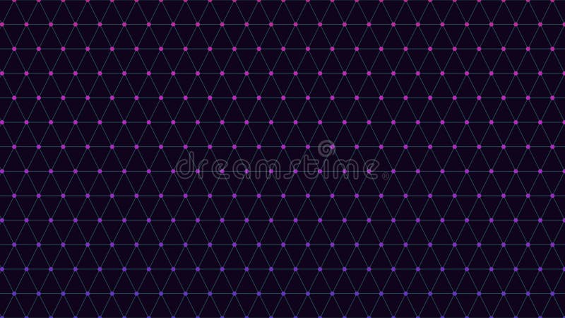 Purple Triangular Grid Pattern with Varied Shades Stock Footage - Video ...