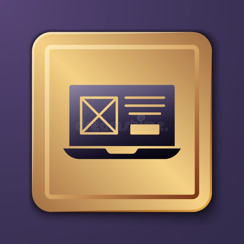 Gold Modern Ui Button Stock Illustrations – 453 Gold Modern Ui Button ...