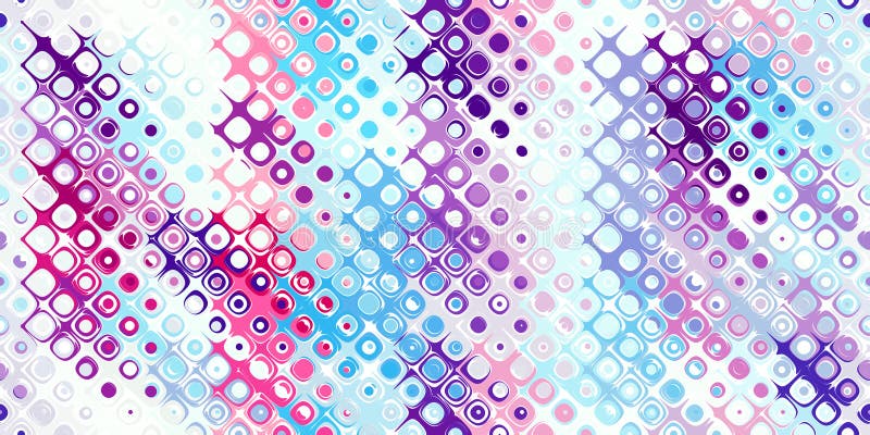 Purple Violet Blue Bright Color Bubbles Geometric Surface. Rounded ...
