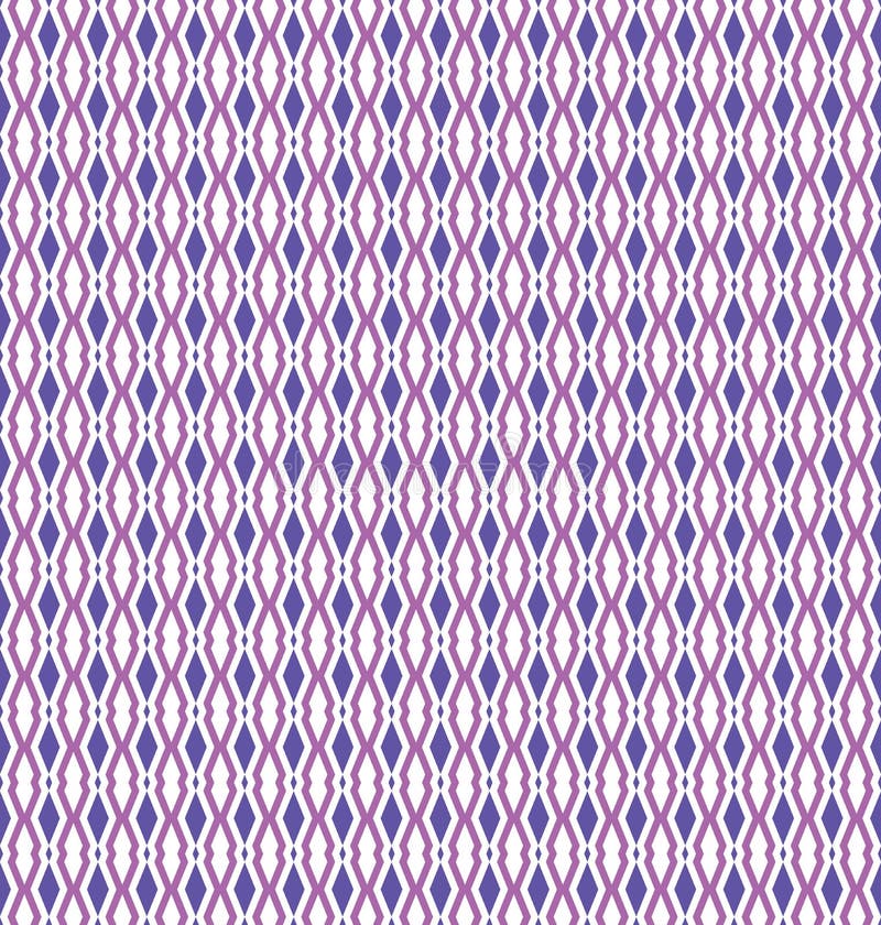 Purple Violet Geometry Rhombus Tile String Seamless Vector Texture ...