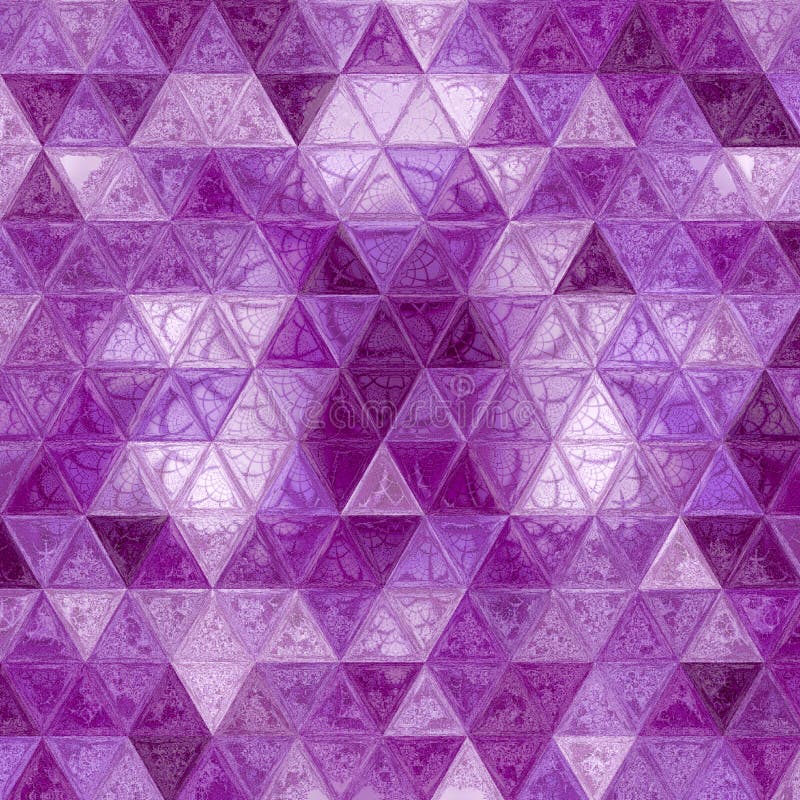 Abstract Background with Violet Triangles Stock Vector - Illustration ...
