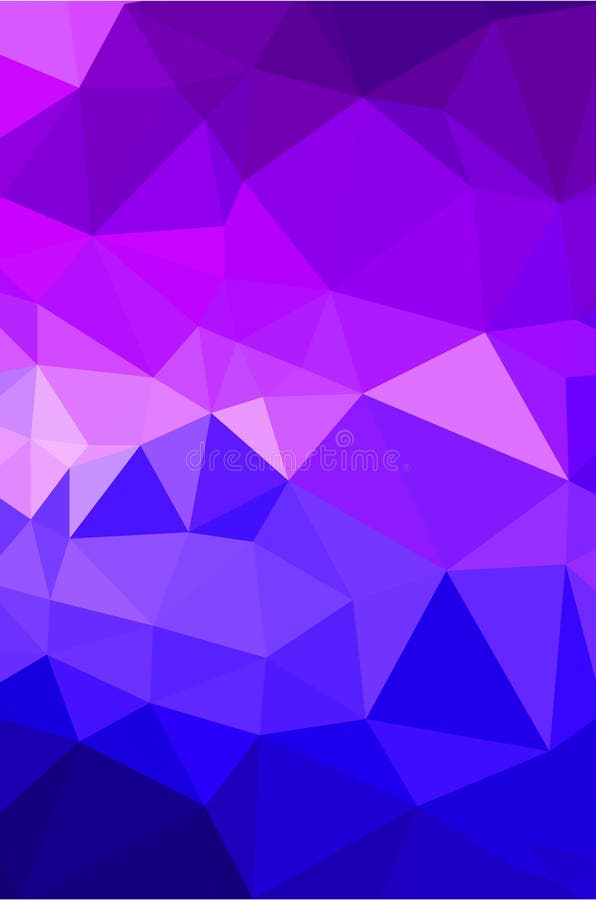 Purple Vivid Polygonal Abstract Background Stock Vector - Illustration ...