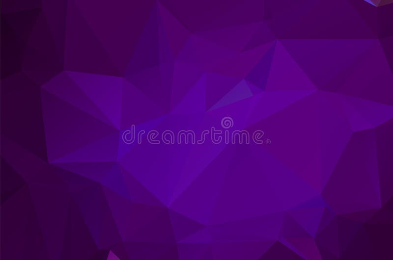 Purple Vivid Polygonal Abstract Background Stock Vector - Illustration ...