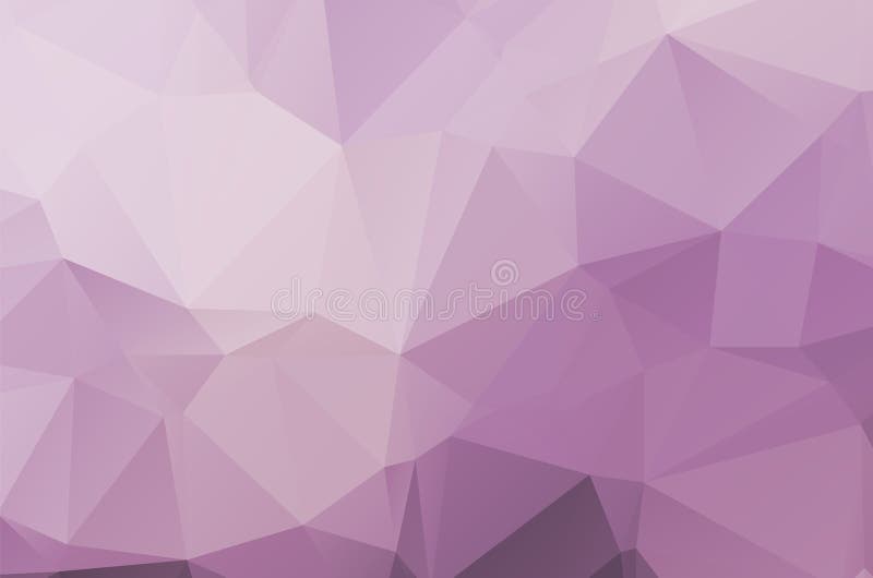 Purple Vivid Vector Texture with Triangular Style. Illustration with ...