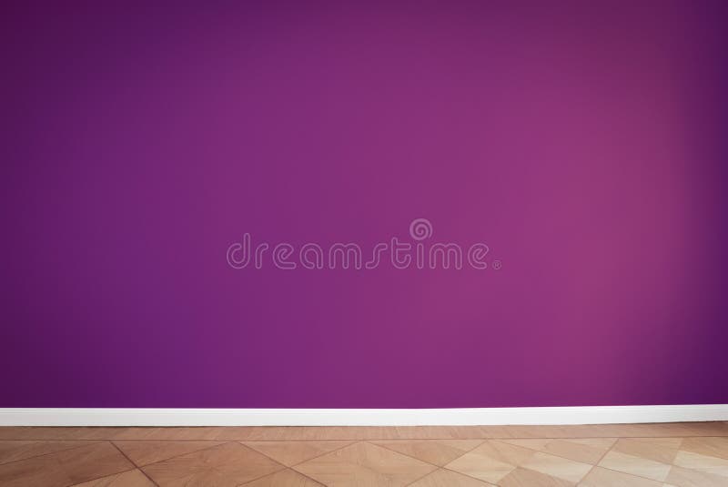 Empty purple room stock image. Image of bare, style, horizontal - 61773211