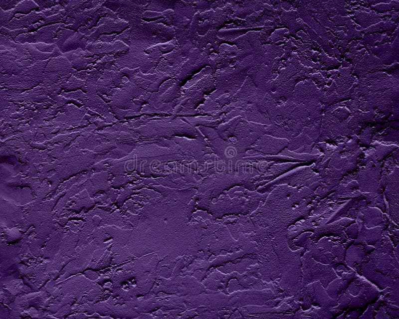 The Purple Wall Texture Covered with Decorative Plaster Architecture ...