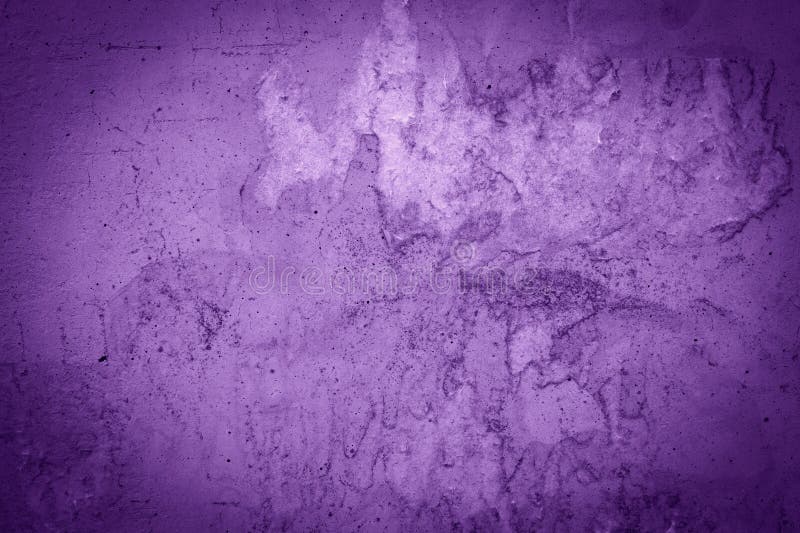 Purple Wall Texture with Rough Plaster Pattern. Stock Photo - Image of ...