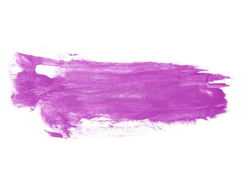 Purple Watercolor Scribble Texture. Abstract Watercolor on White ...