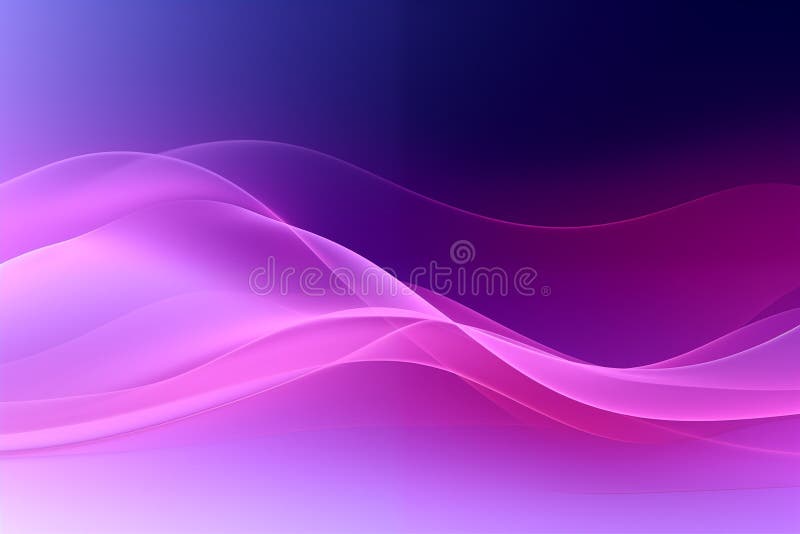 Purple Wave Gradient Color Background. Purple Curve Banner Design ...
