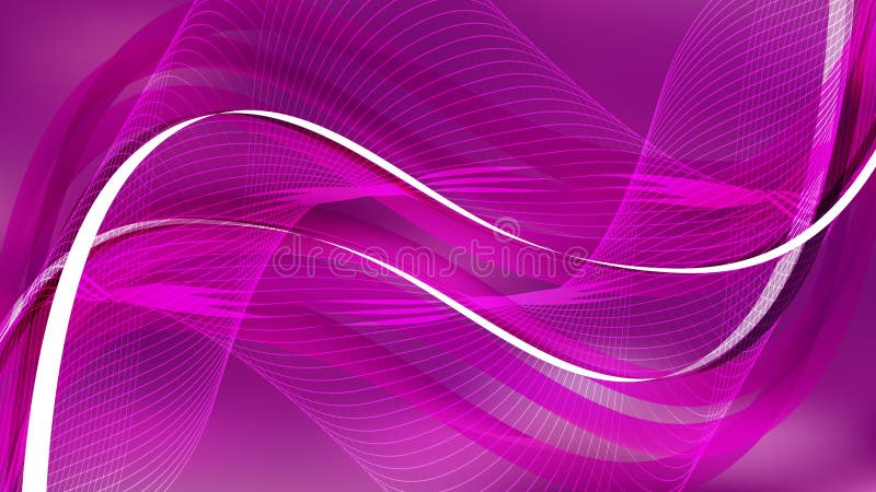 Purple Wave Lines Background Stock Vector - Illustration of shining ...