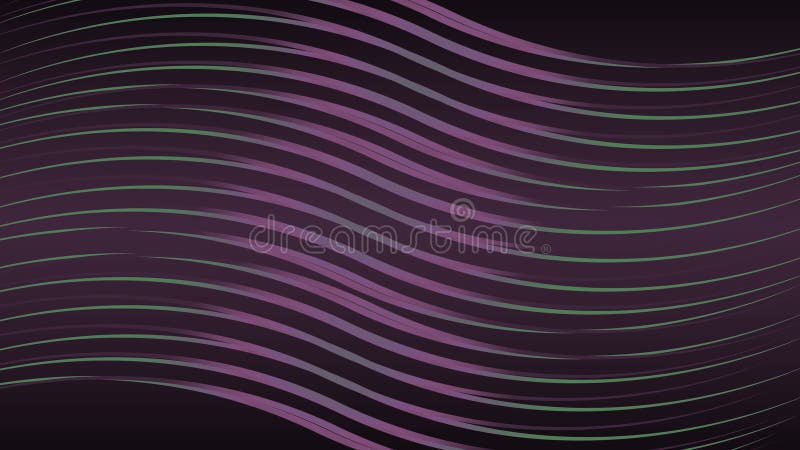 Purple Wave Lines Backgrounds. Geometric Lines on the Black Background ...