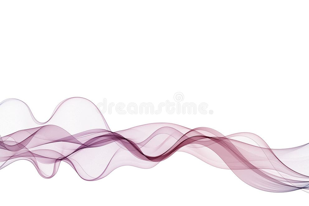 Purple Wave Pattern. Color Vector Wave. Element Decor. Eps 10 Stock ...