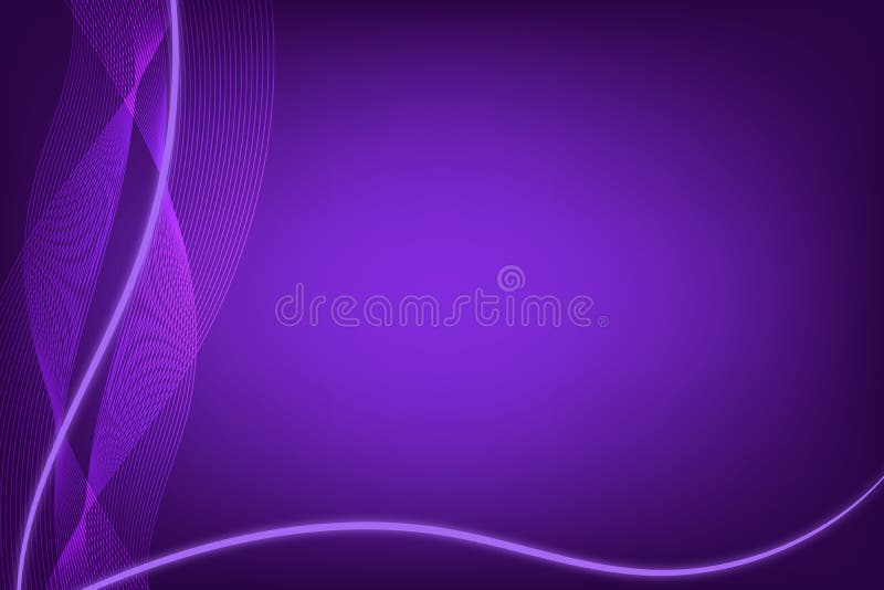 Purple Waveform Vector Background Stock Illustration - Illustration of ...