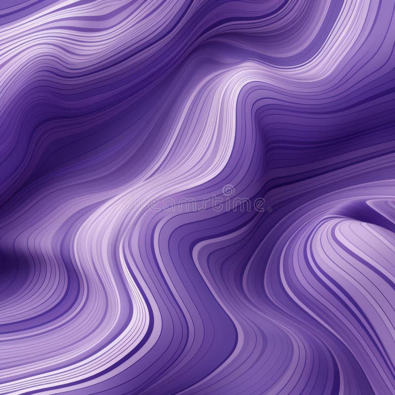Create Stunning Art with Purple Waves and Wavy Lines Stock Illustration ...