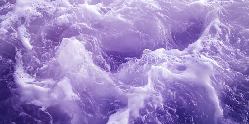 Purple Waves Ocean Foam Texture Image Stock Illustration - Illustration of foam, wave: 382838898